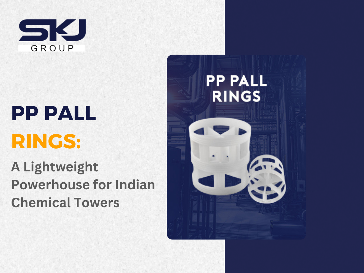 PP Pall Rings for Chemical Towers in India