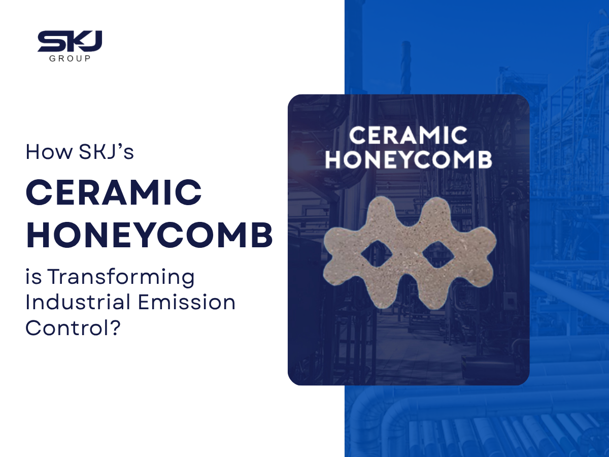 Ceramic Honeycomb for Emission Control by SKJ